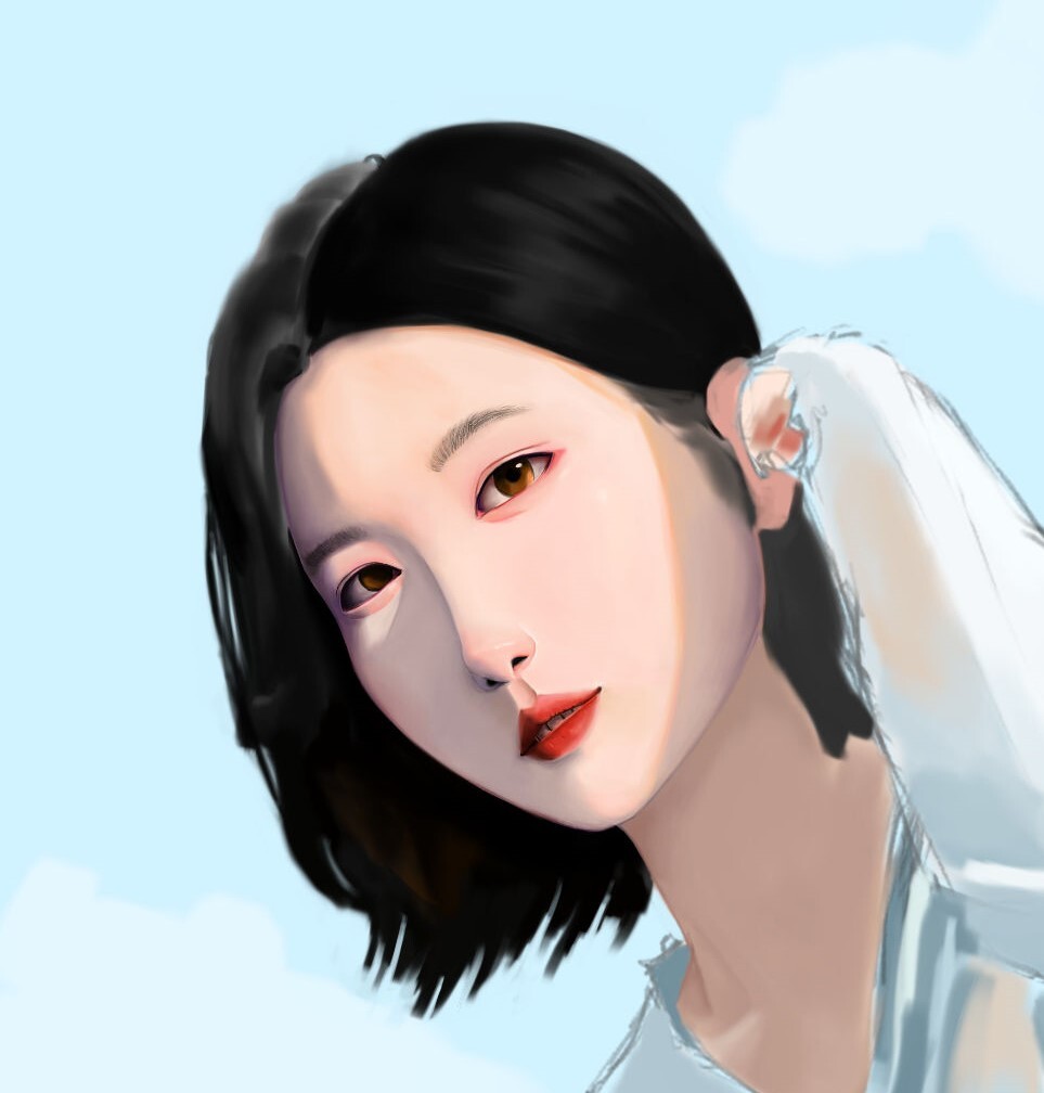 ArtStation - Potrait study #3