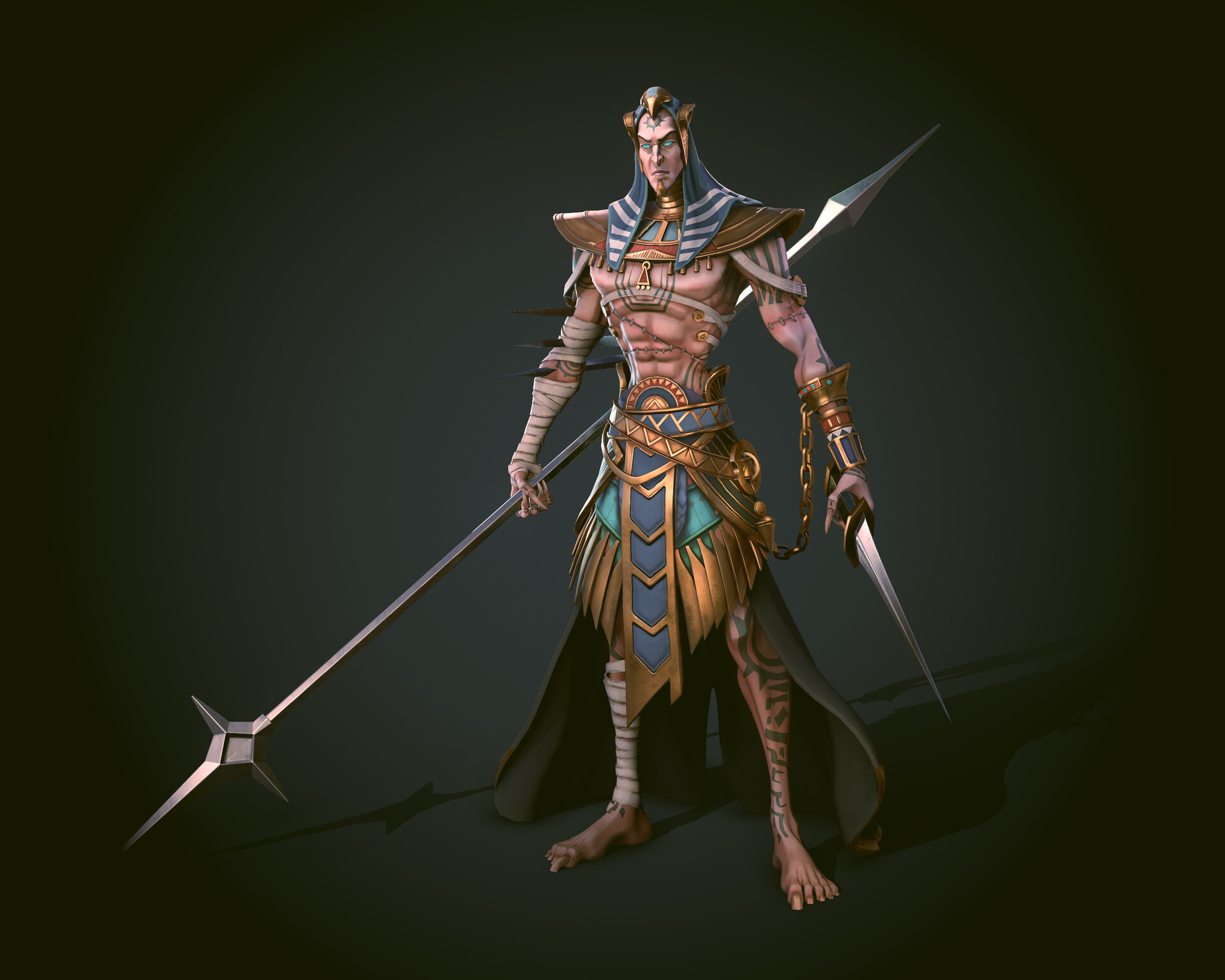 ArtStation - Pharaoh character