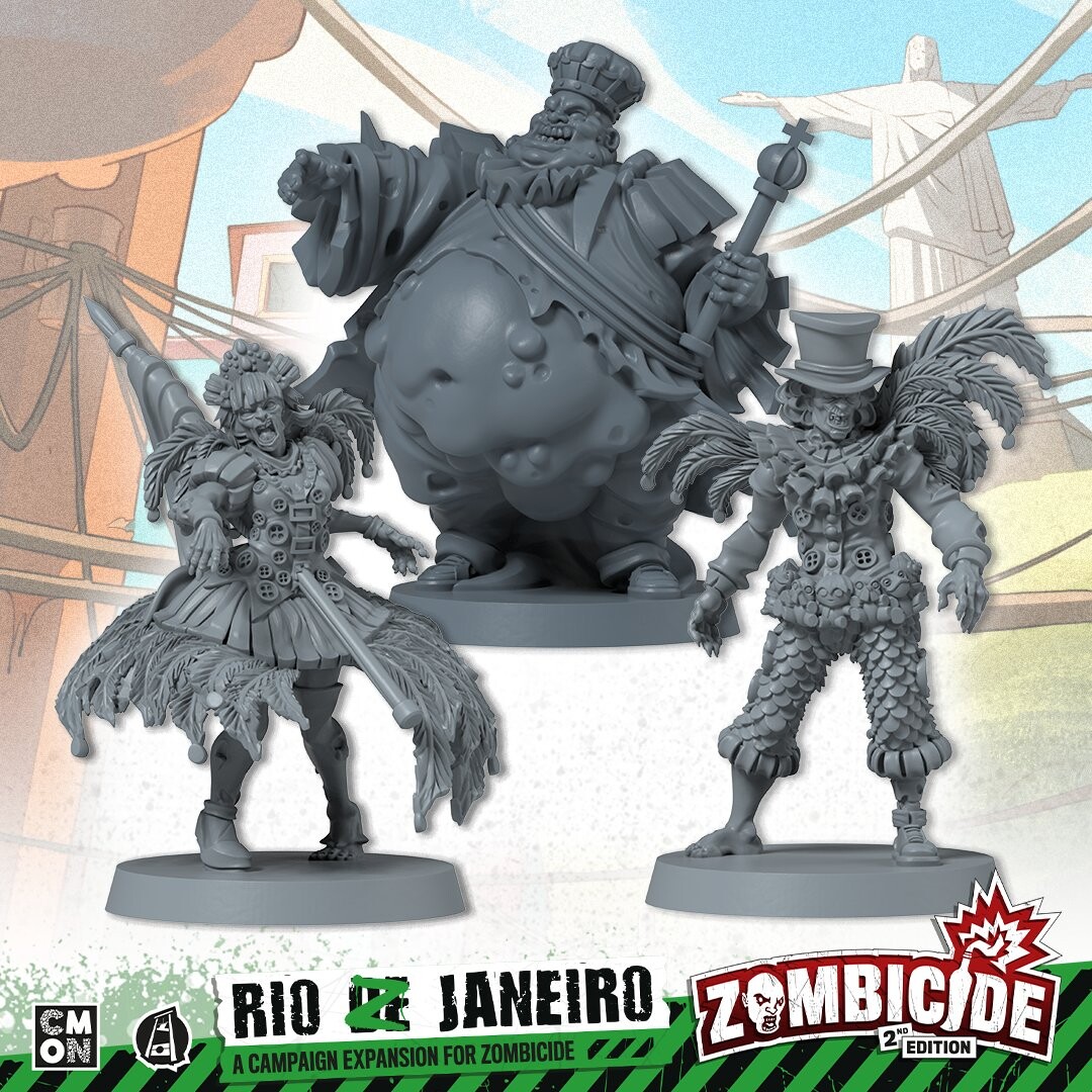 ArtStation - Zombies - Rio Z Janeiro Expansion Zombicide