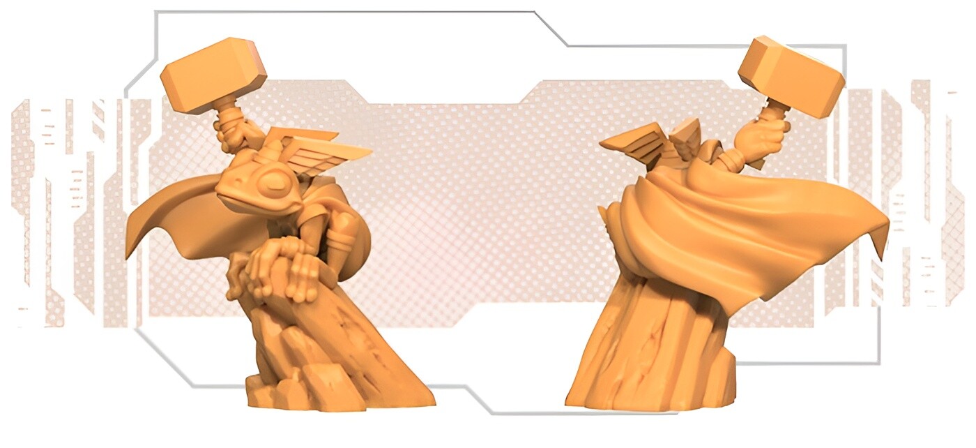 ArtStation - Throg - Marvel United: Multiverse