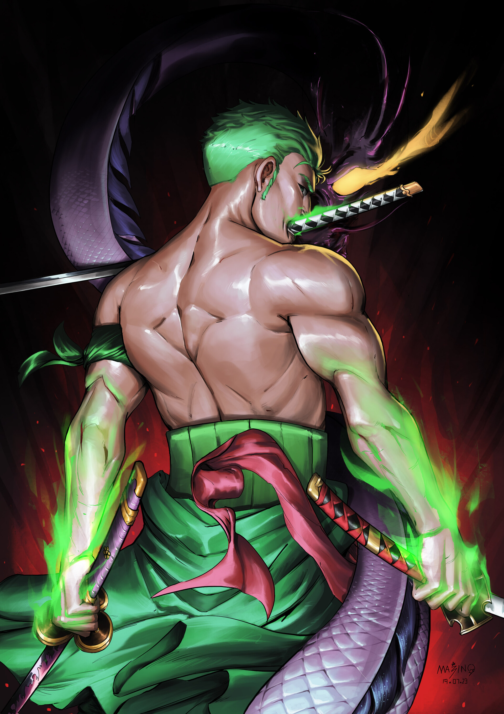 ArtStation - Roronoa zoro