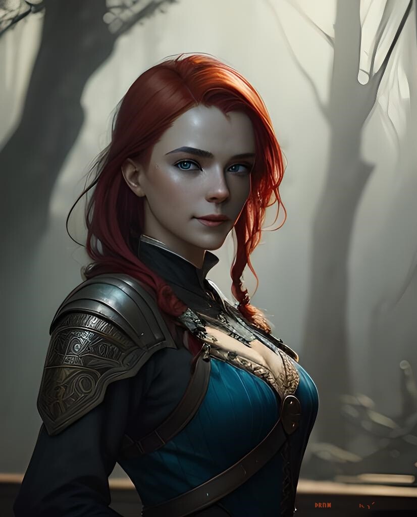 ArtStation - Thrud daughter to Thor