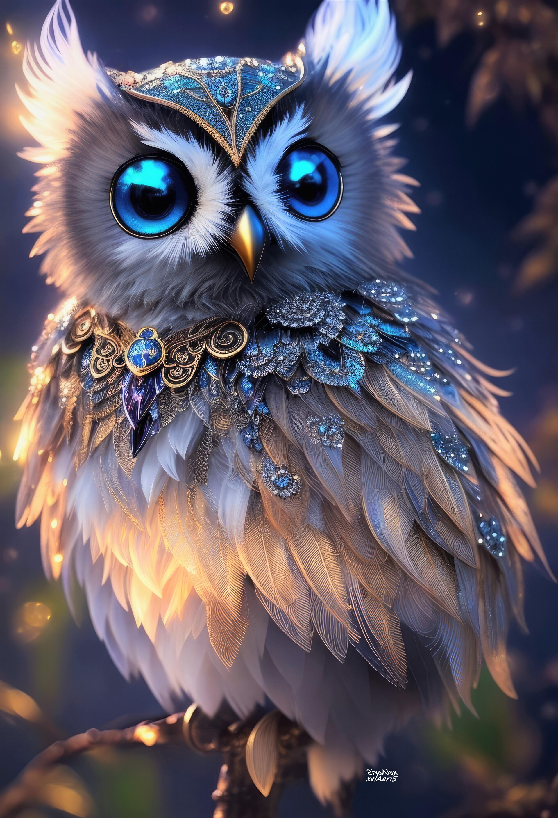 ArtStation - Painting🎨: Magic Owl 🦉