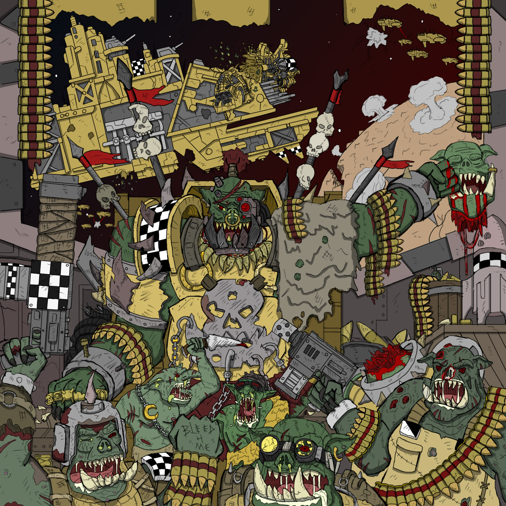 MrPassenger - 40k: Grimbright versus Grimdarkest