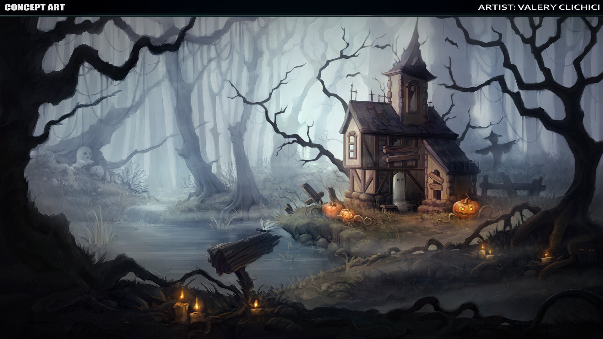 Ugolök - "Spirit House" Environment Concept Art