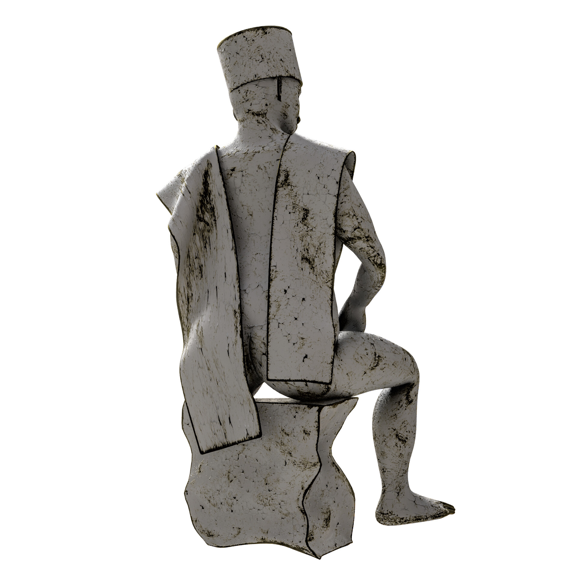 foad.bagheri foad - man seating sculpt