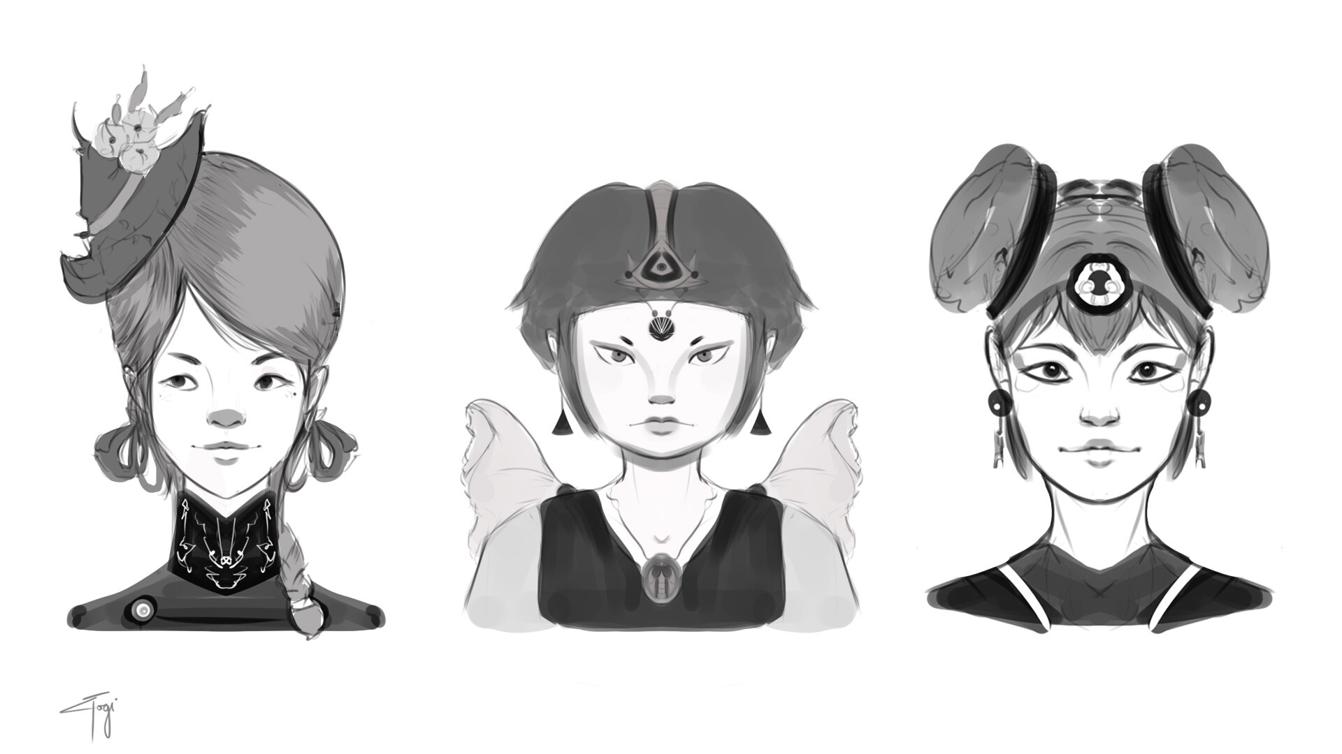 ArtStation - Face concepts