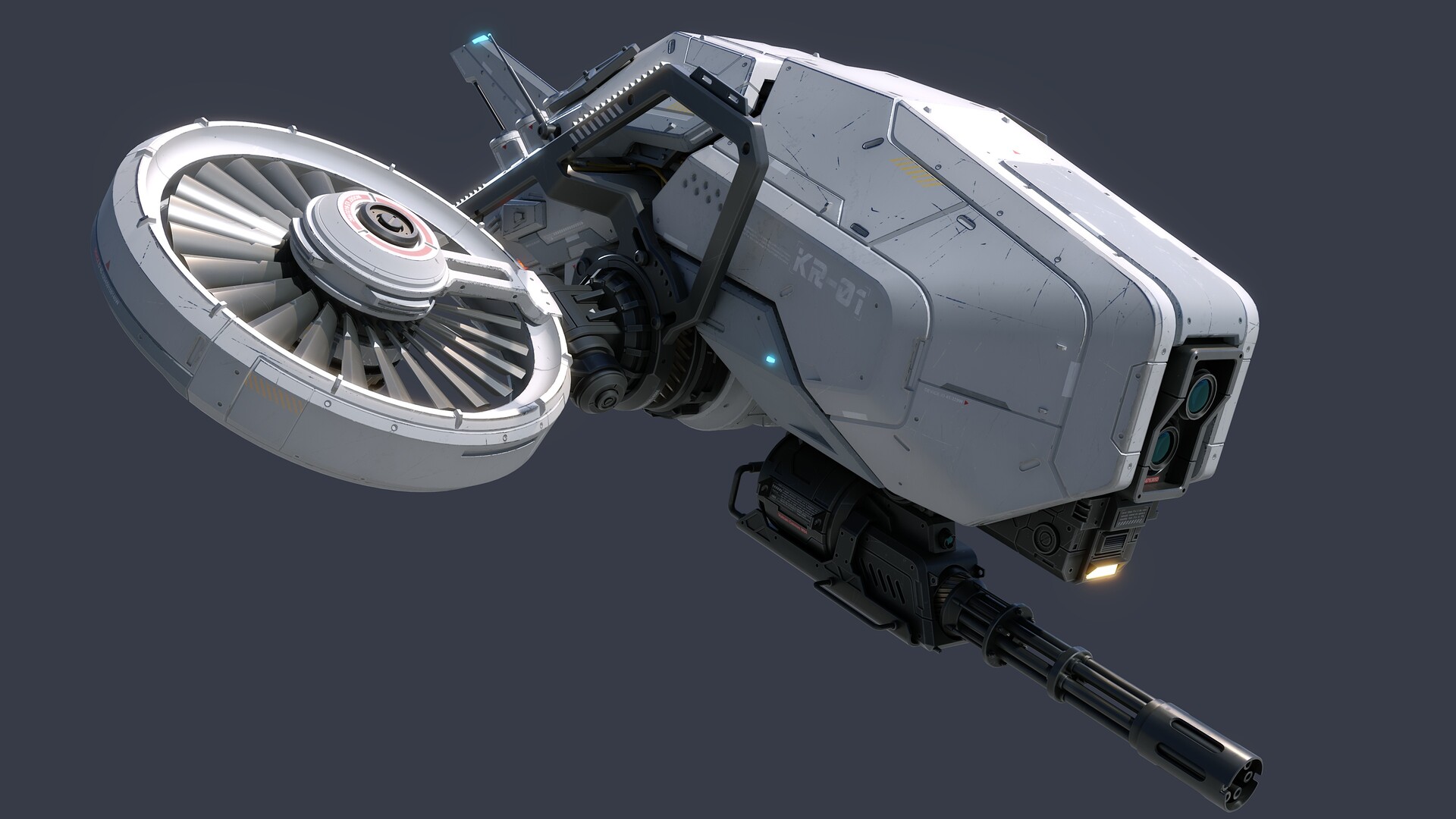 REX Hsu - Sci-Fi Vehicle Series-Drone 01