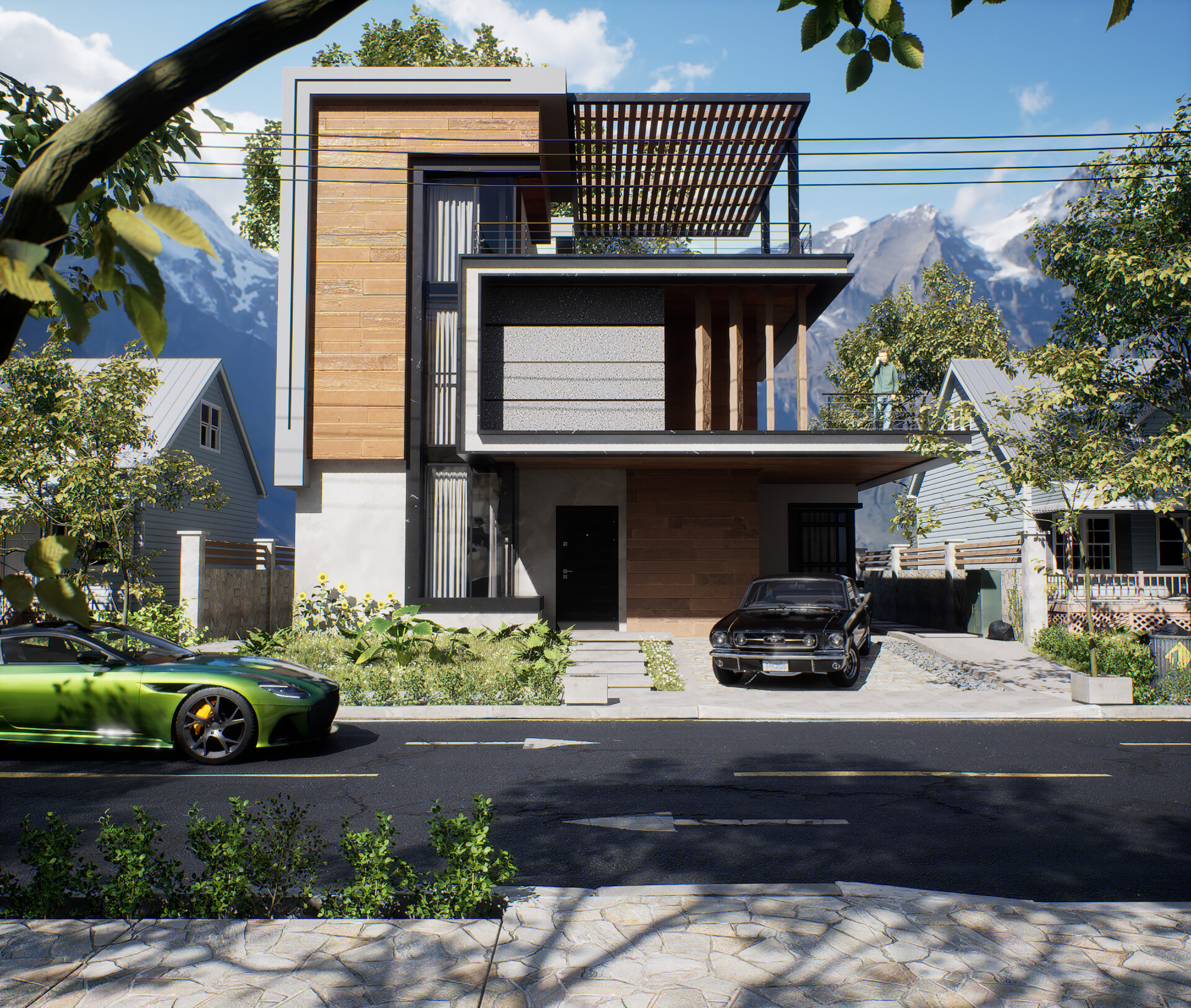 Ibrahim Antar - 𝐌𝐨𝐝𝐞𝐫𝐧 𝐕𝐢𝐥𝐥𝐚 𝐃𝐞𝐬𝐢𝐠𝐧 - Render achieved with 𝐔𝐧𝐫𝐞𝐚𝐥 𝐄𝐧𝐠𝐢𝐧𝐞 5 😍😍