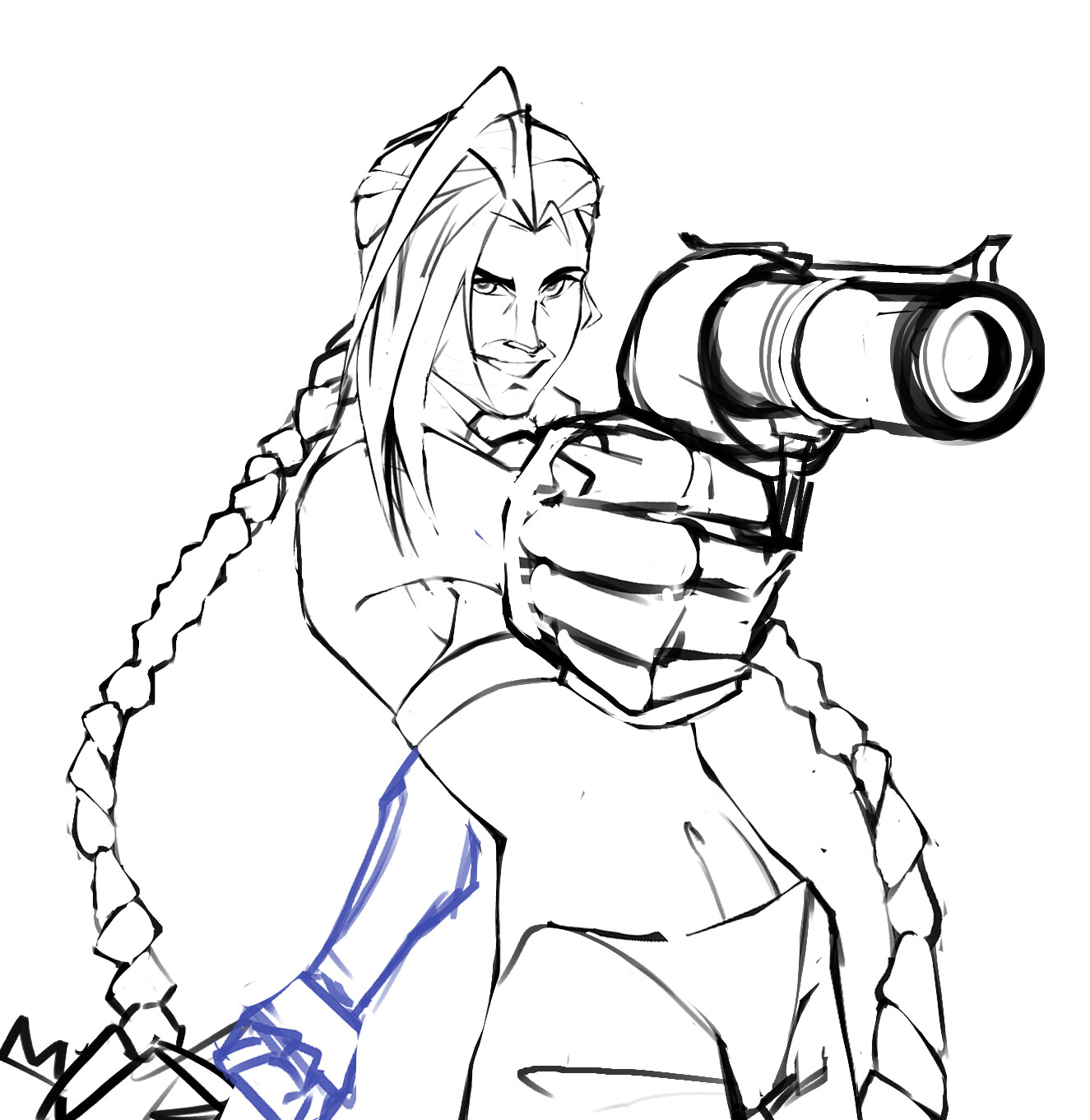 ArtStation - League of Legends Jinx