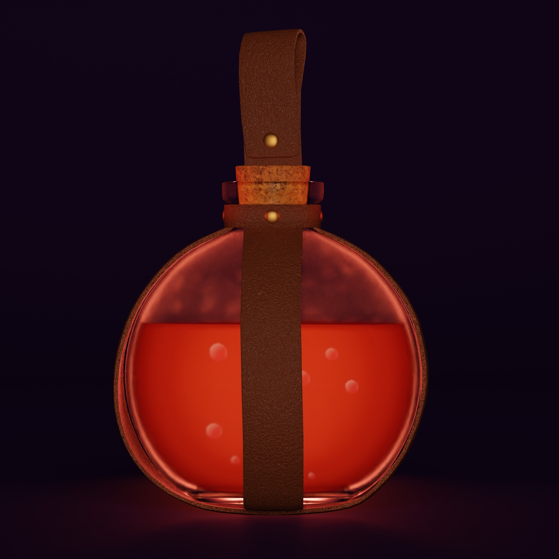 ArtStation - Health Potion- Materials Breakdown