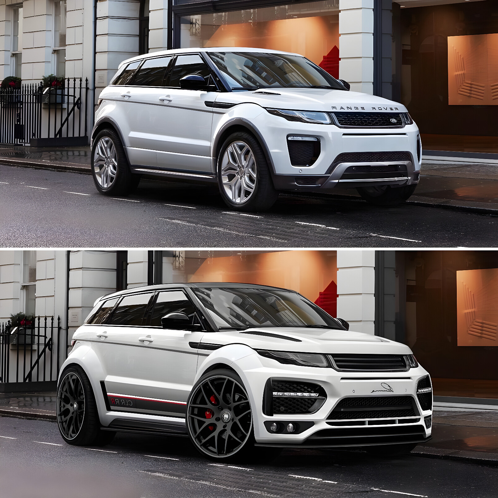 ArtStation - Modified Range Rover By Render Rides