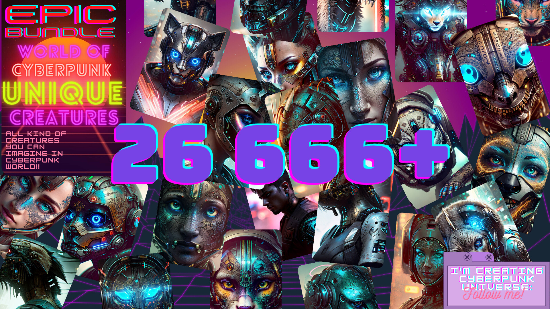 ArtStation - Just finished work with 26 666+cursed characters from ...