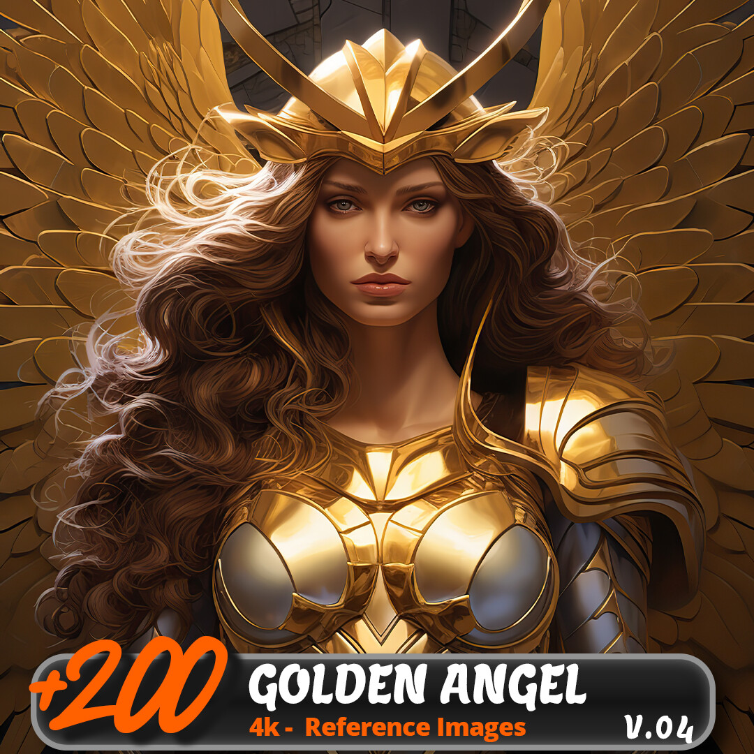 ArtStation - GOLDEN ANGEL VOL,04/ 4K/ Reference Image