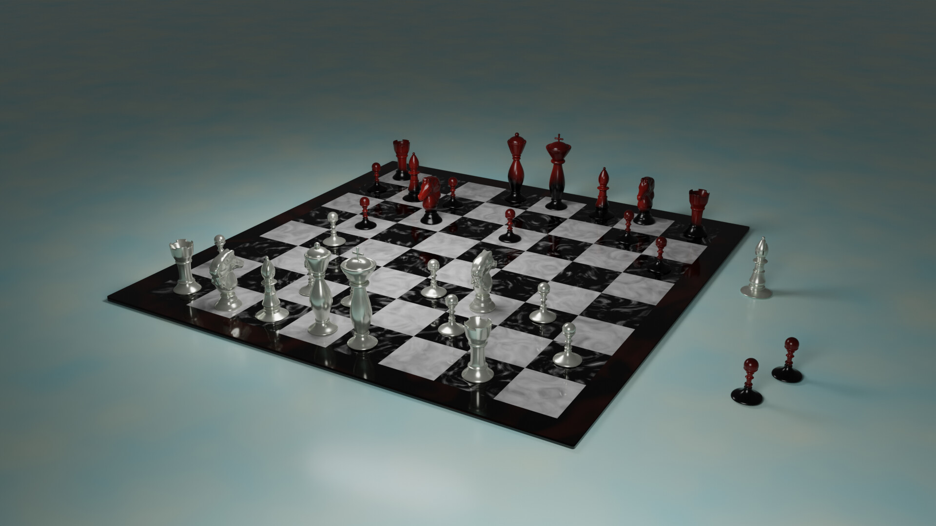 ArtStation - Chess Set