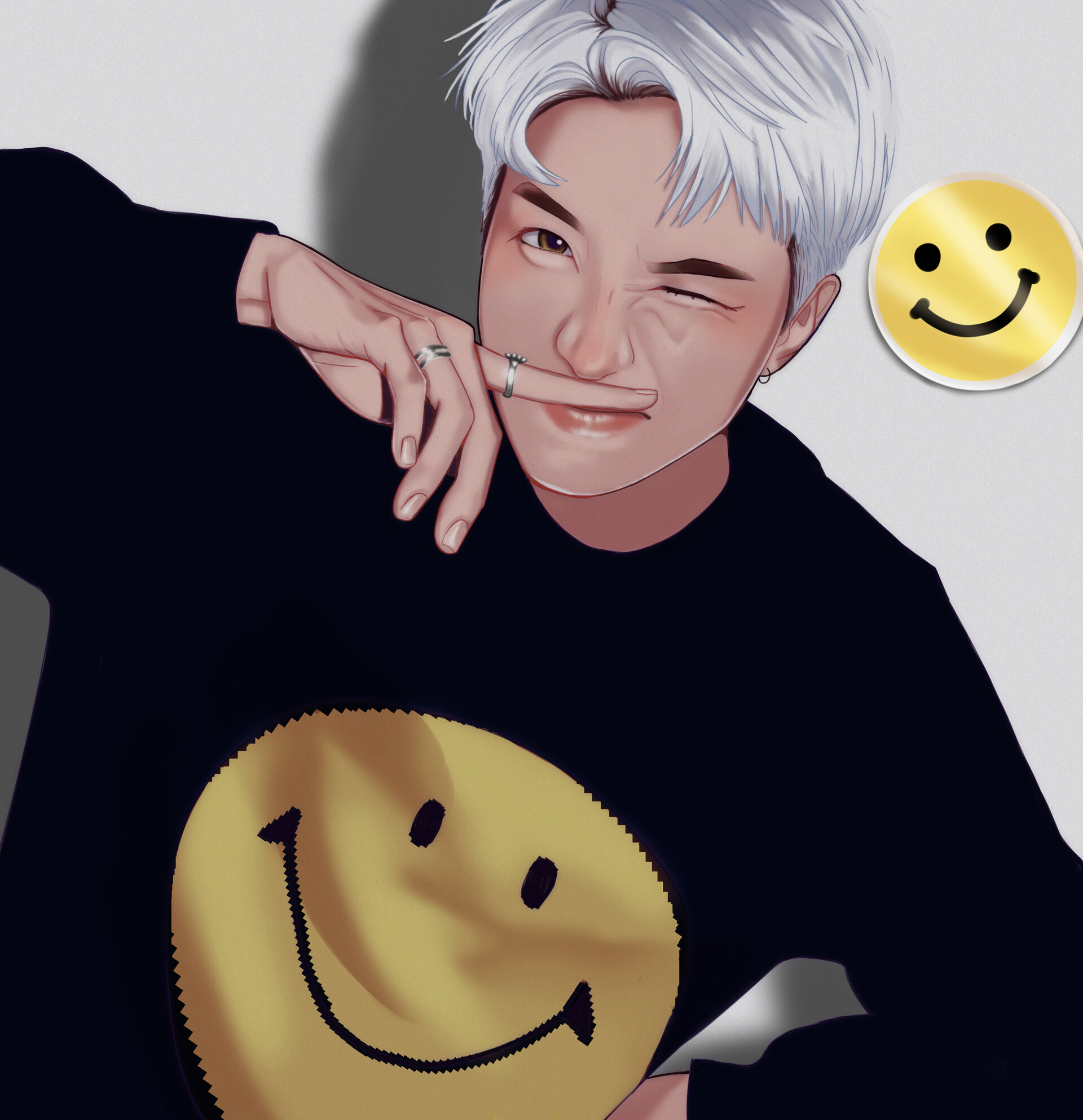 ArtStation - BTS J-HOPE fanart