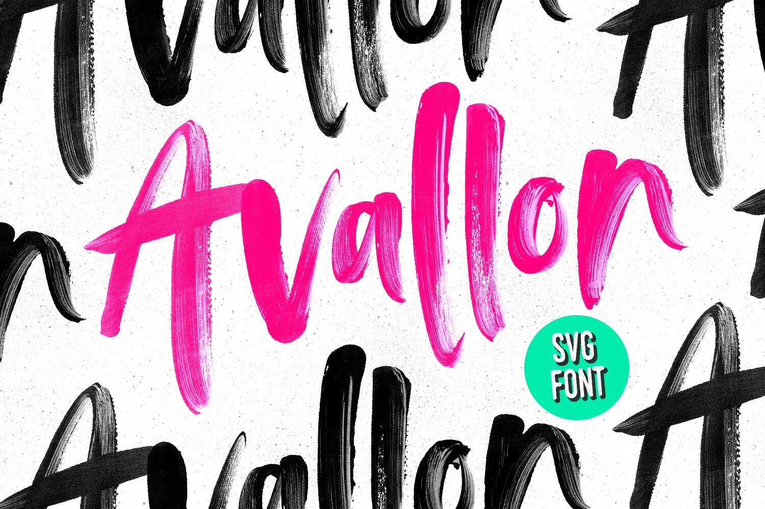 ArtStation - Avallon OpenType SVG Font