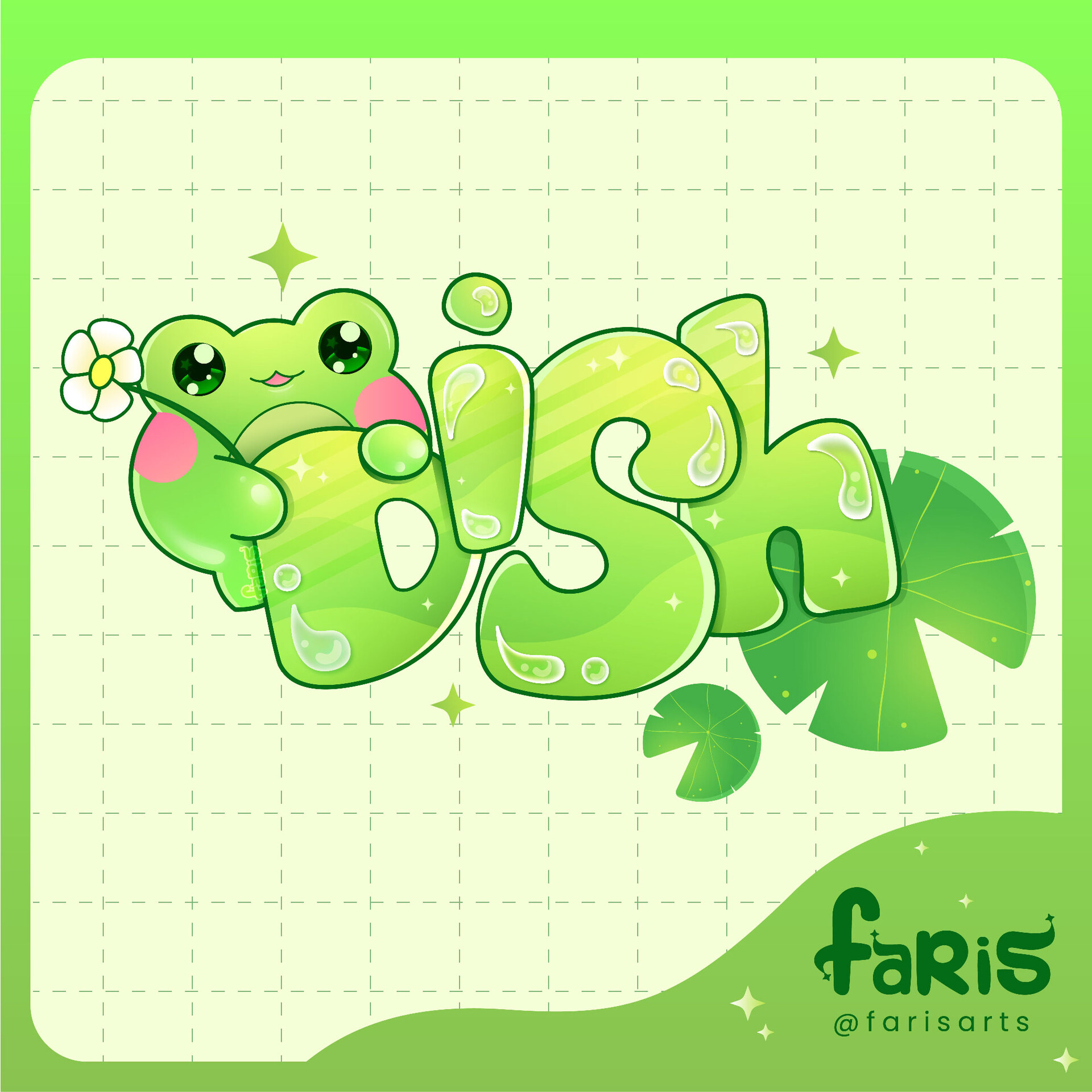 ArtStation - Dish Logo Name Design