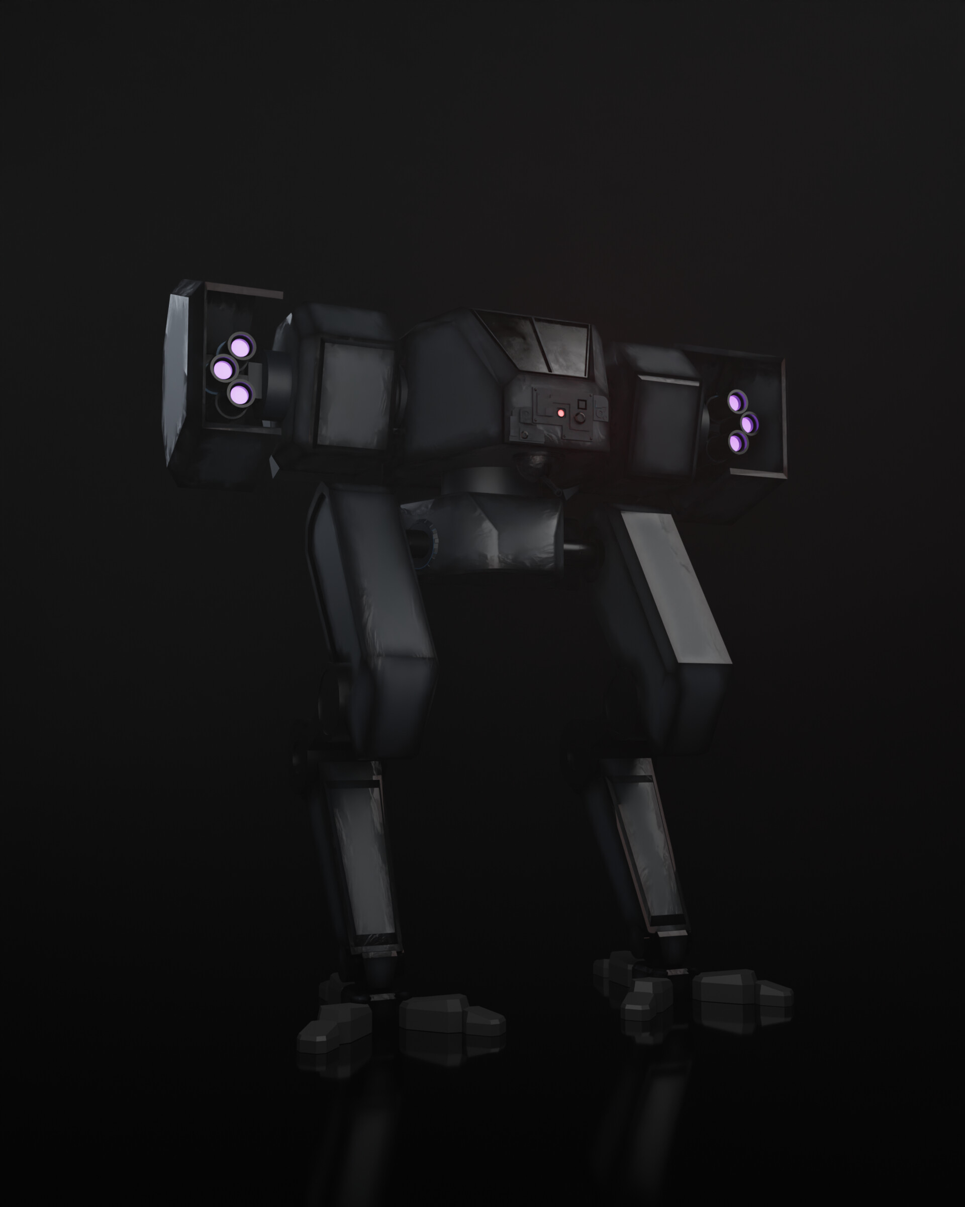 ArtStation - Sentry Mech