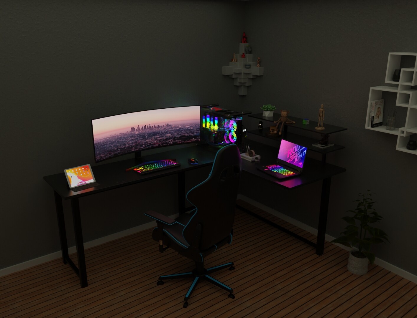 Rock Sanju - Gaming setup