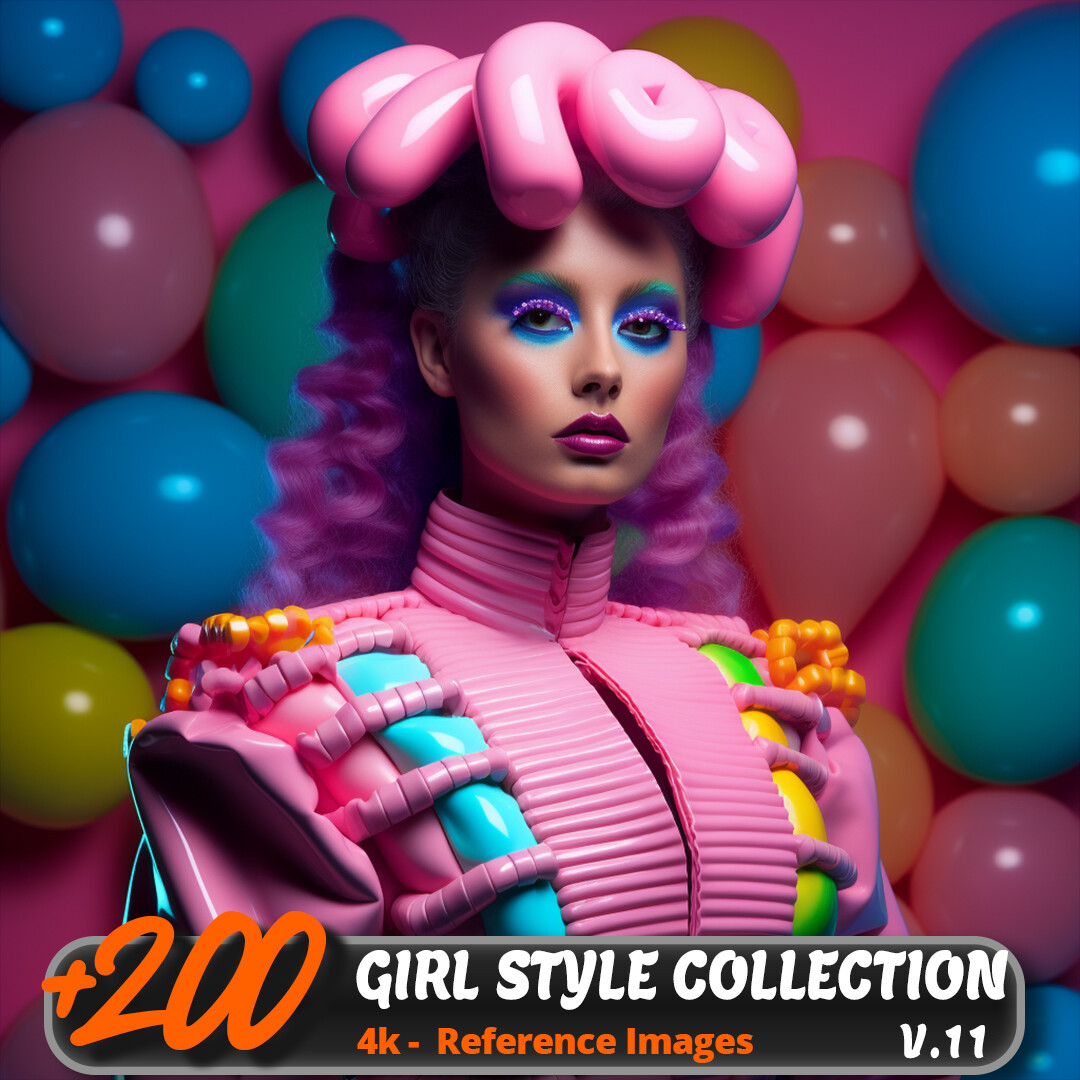 ArtStation - GIRL STYLE COLLECTION VOL.11/ 4K/ Reference Image