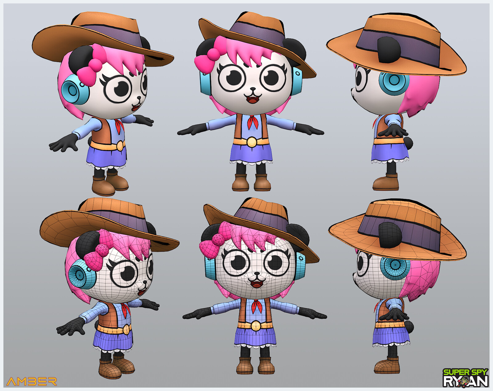 Valentin Oana - Super Spy Ryan Game Models