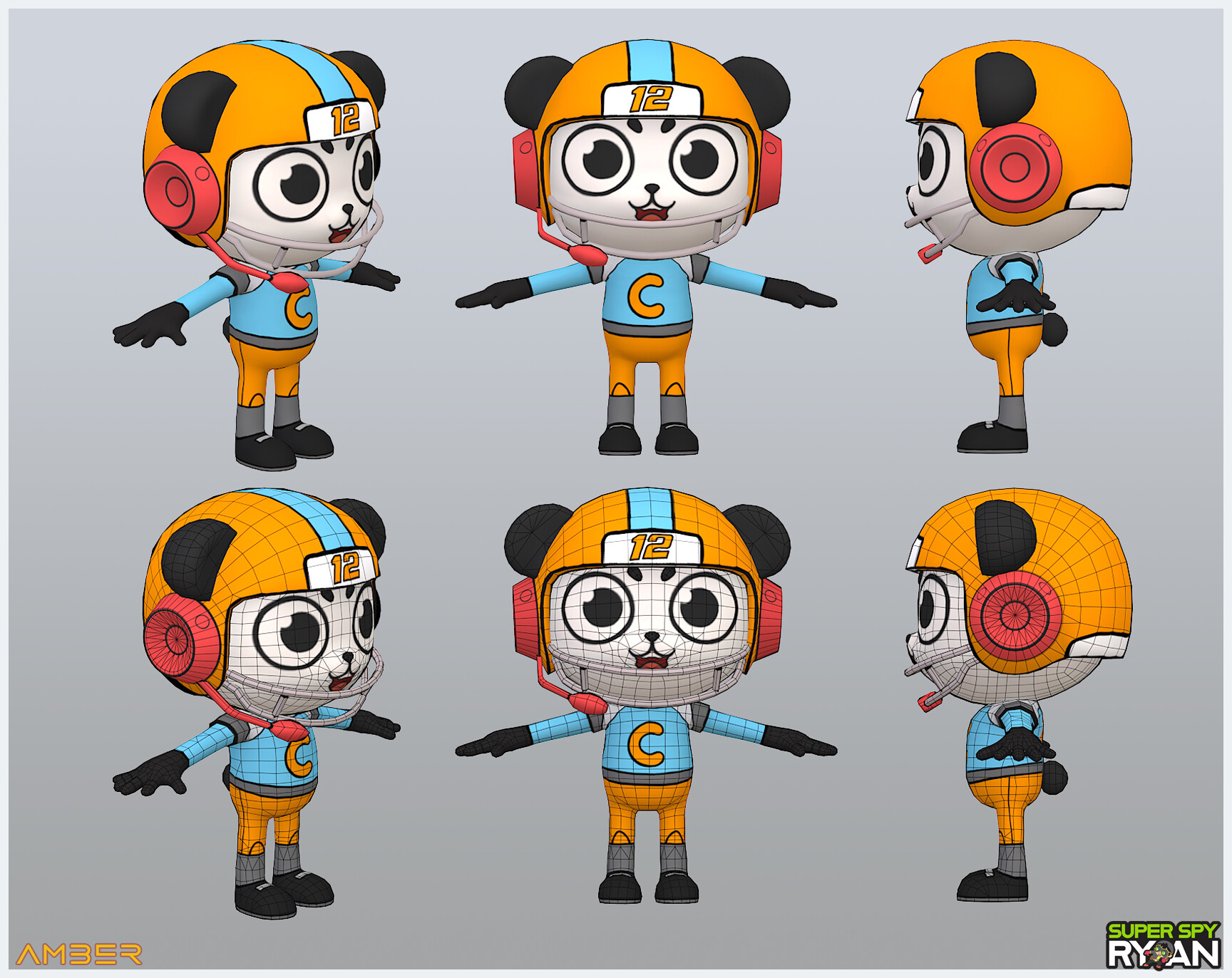 Valentin Oana - Super Spy Ryan Game Models