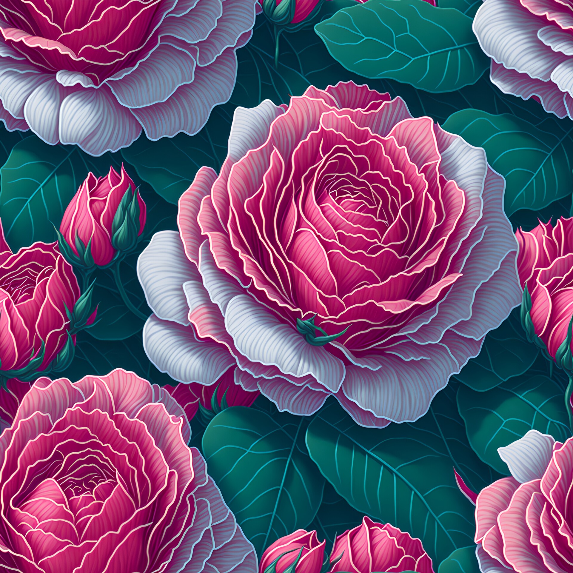 ArtStation - Pink Petals Delight!