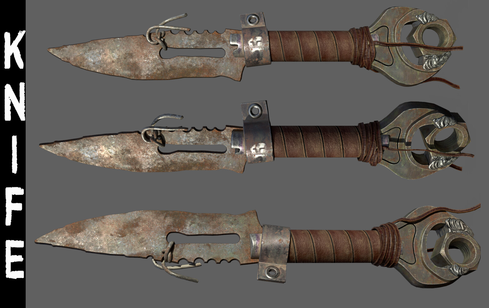 Vicky Roy - Post apocalyptic knife