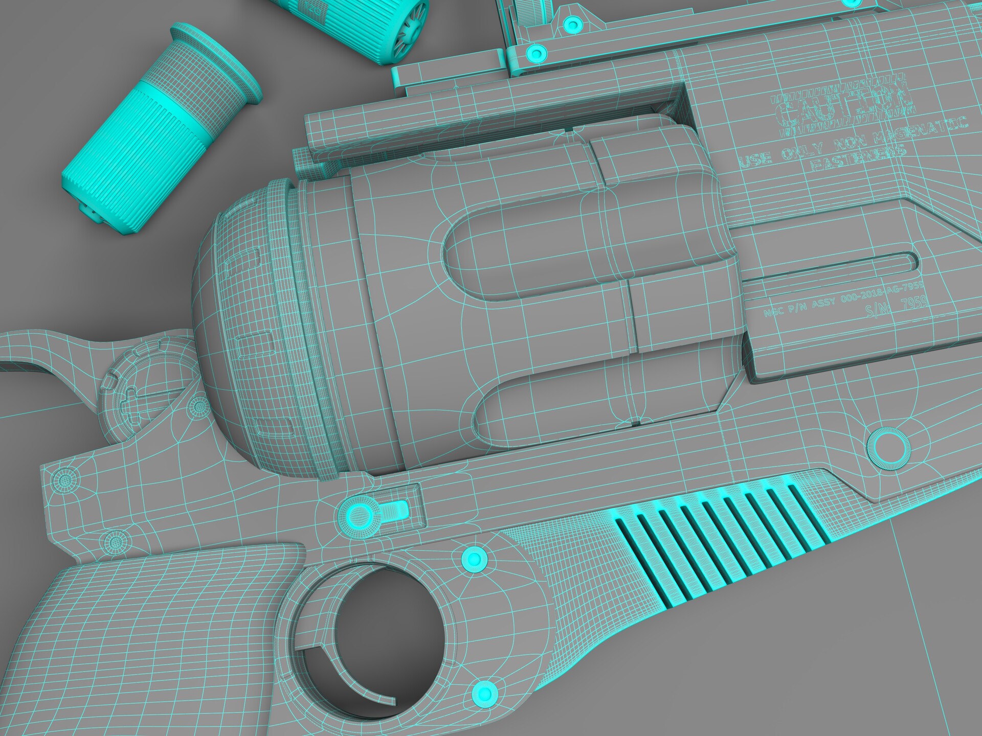 ArtStation - Futuristic Gun