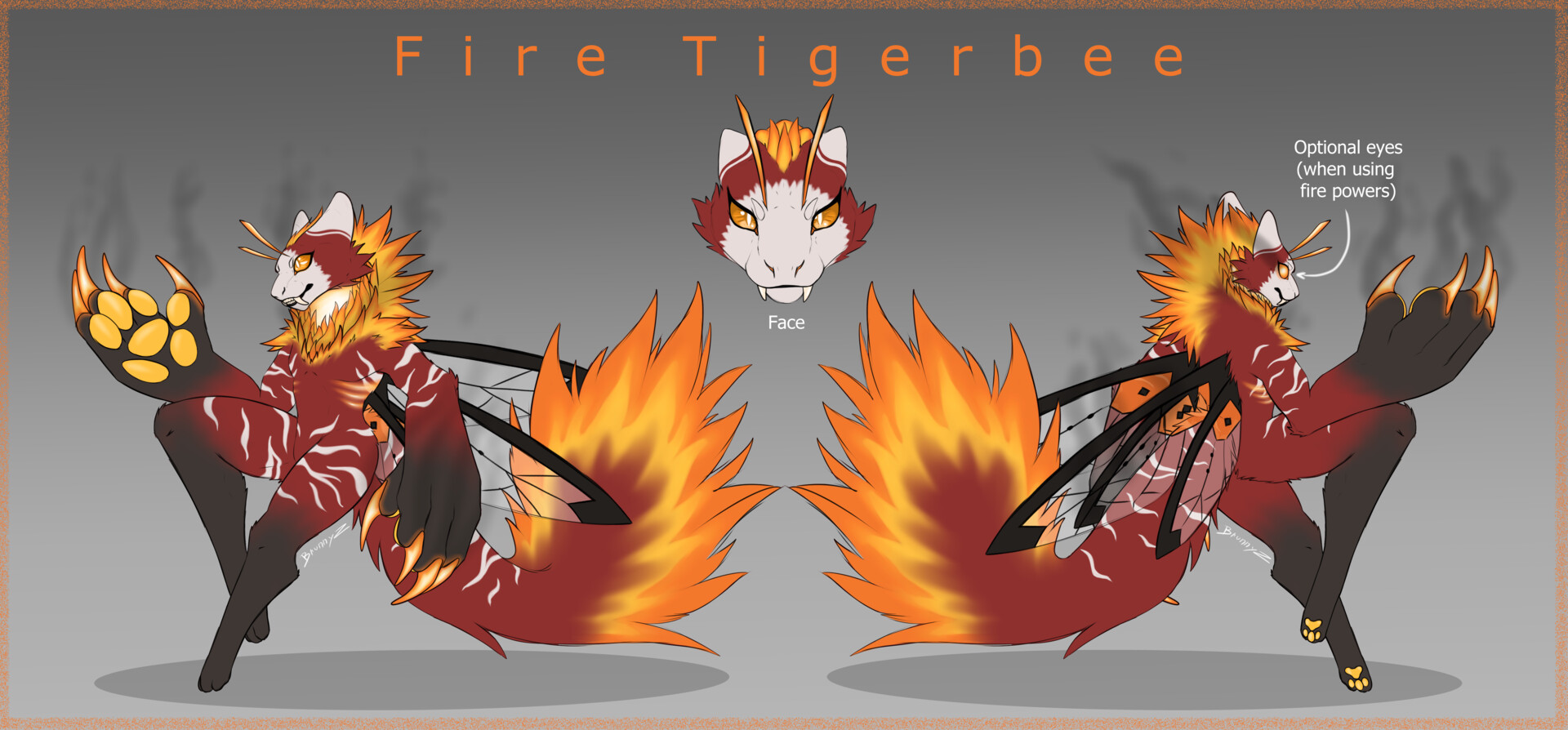 ArtStation - Fire Tigerbee