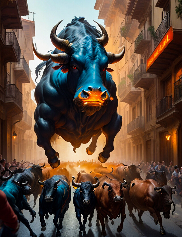 Dangerous Bull Wallpaper