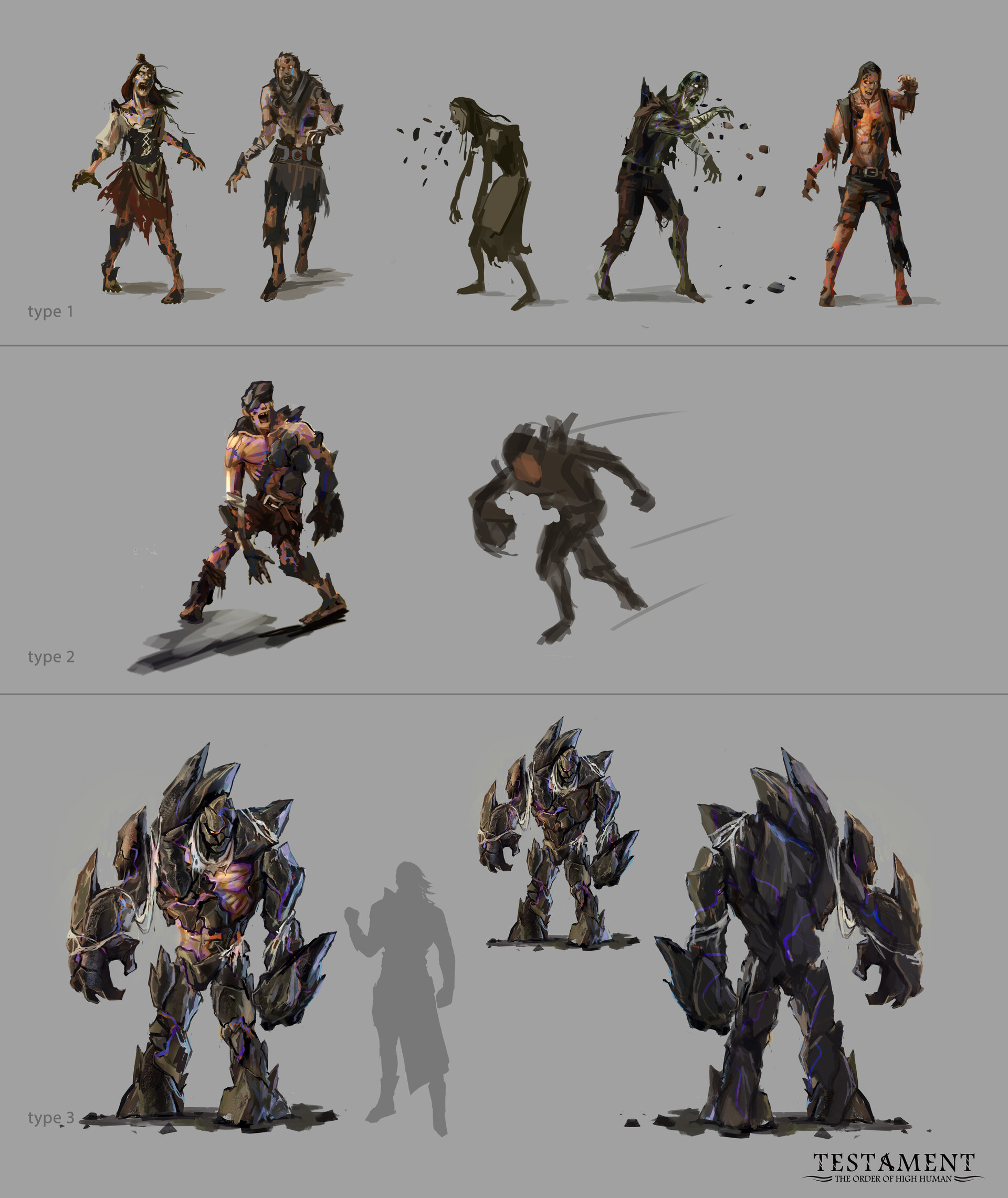 Ali Javid - "Testament-The order of high human" Stone man-V2