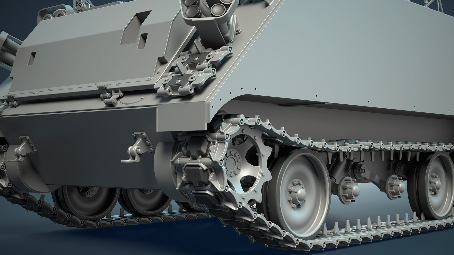 Serhii Ryzhkov - M113 High-Detailed 3D-Model