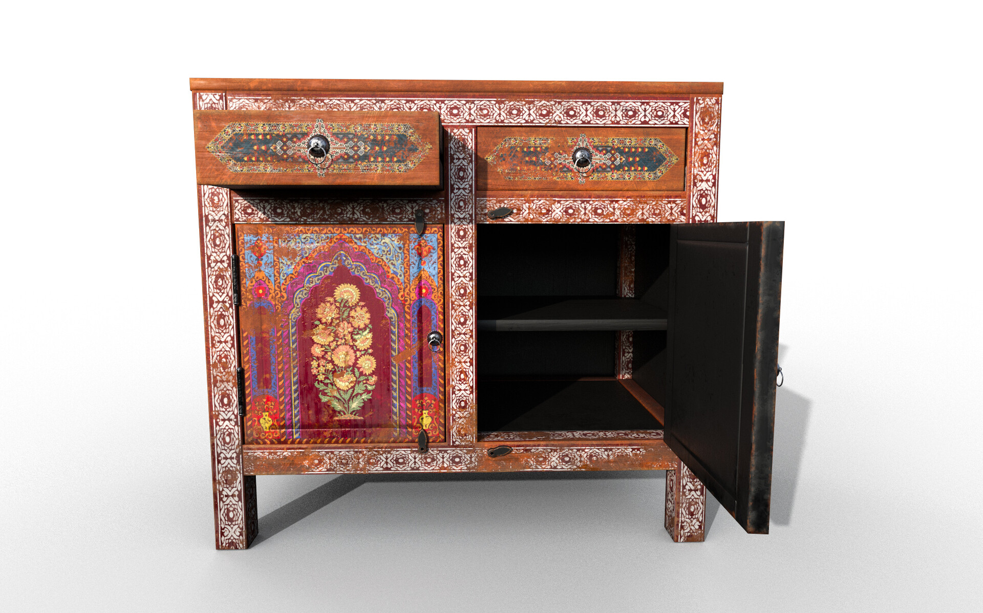 ArtStation - Antique Wooden Table