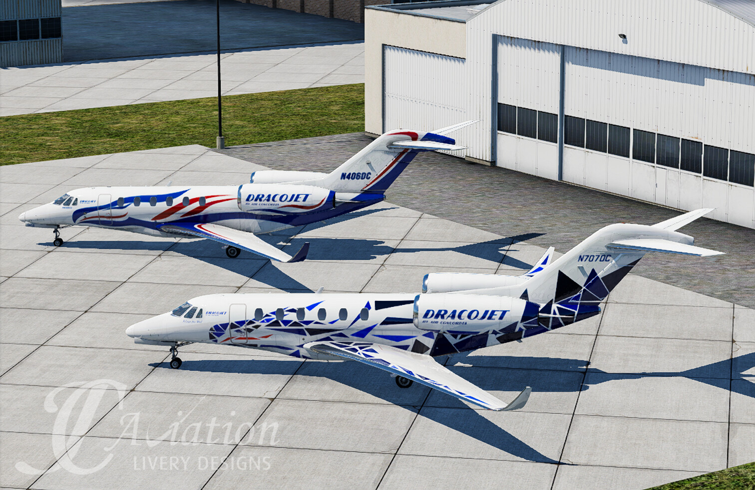 Joey Cao - Light-bringer from the Dark: Fantasy-Themed Business Jet ...