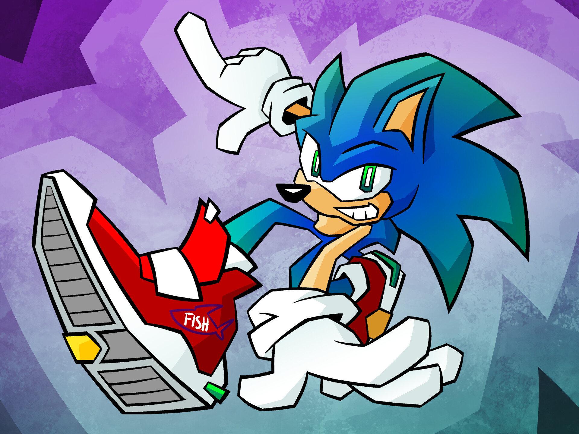 ArtStation - Sonic Redraw