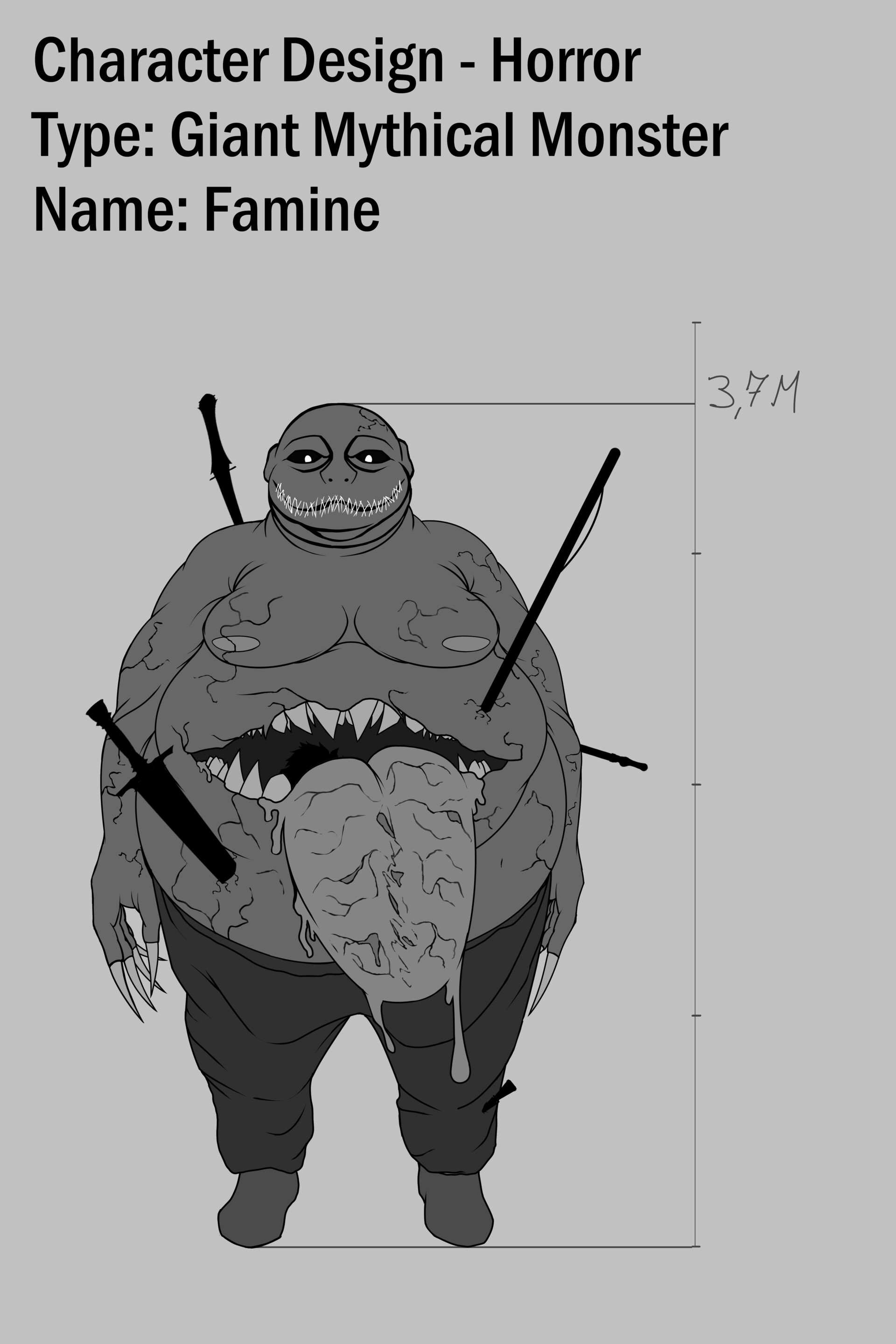 ArtStation - Character Design - Famine