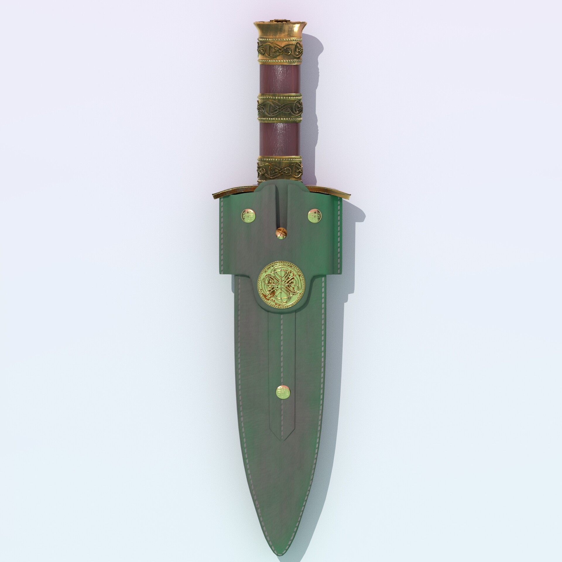 ArtStation - #Dagger & Pouch