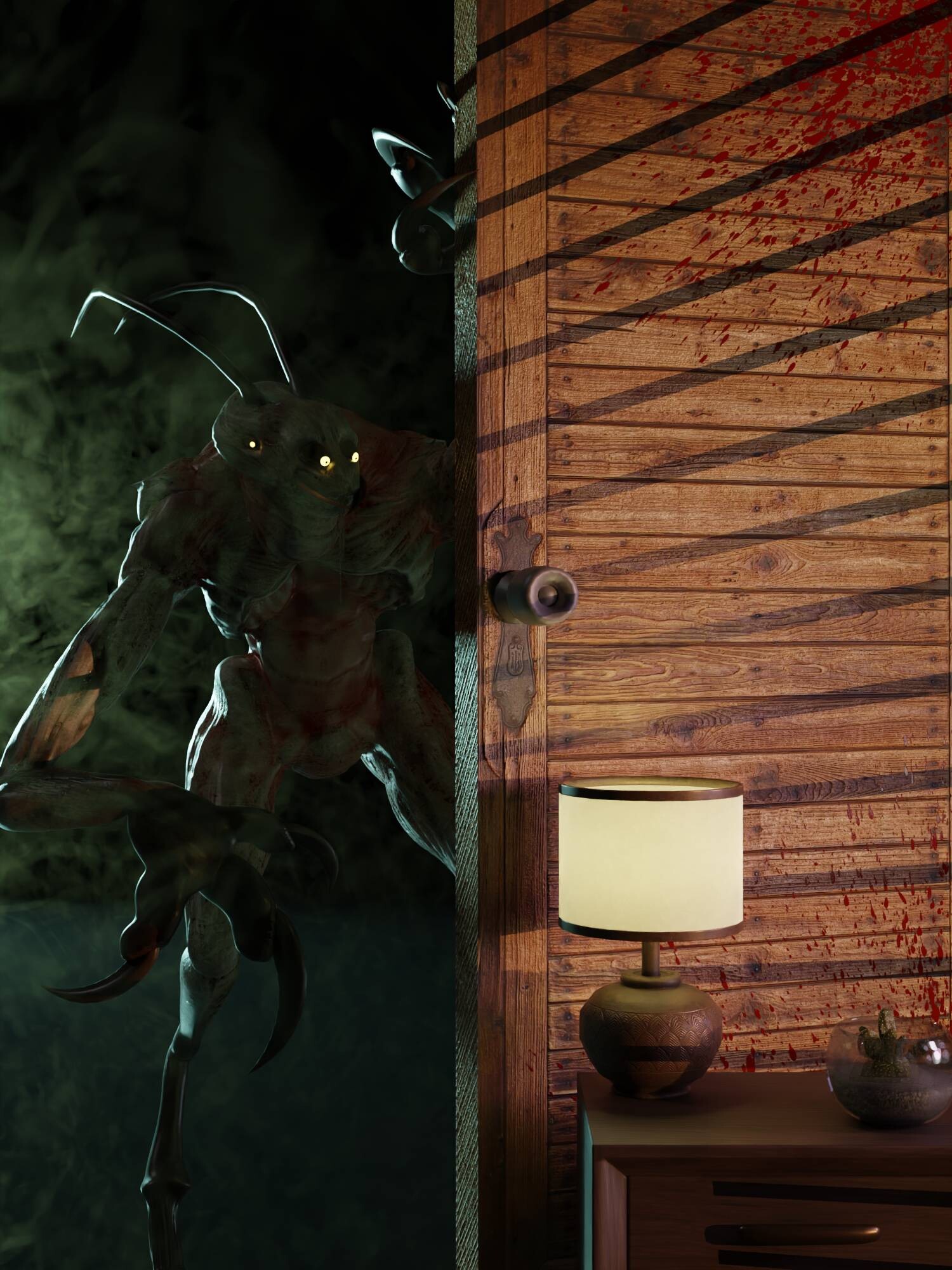 ArtStation - Looming Monster