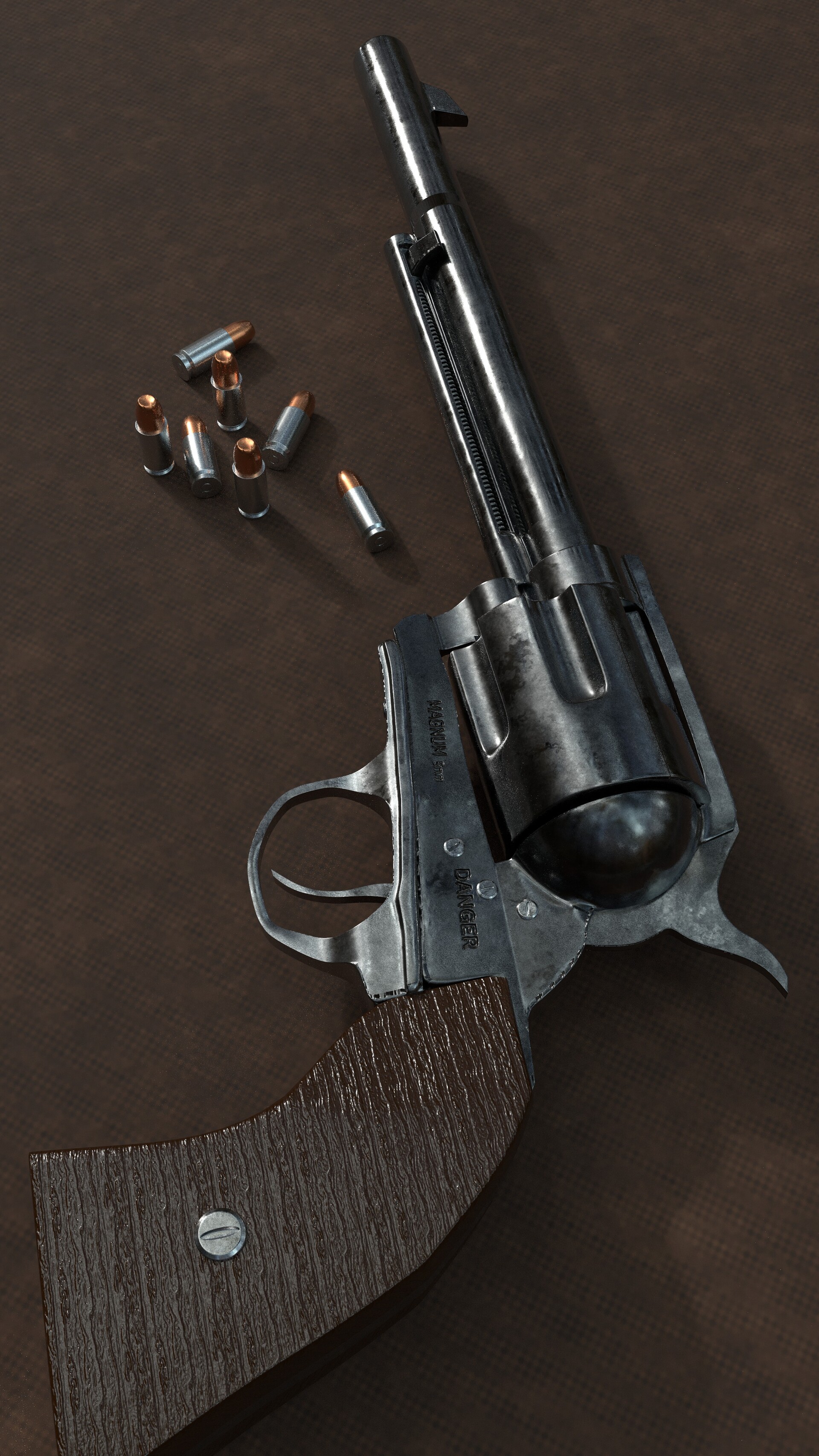 ArtStation - Vintage Revolver