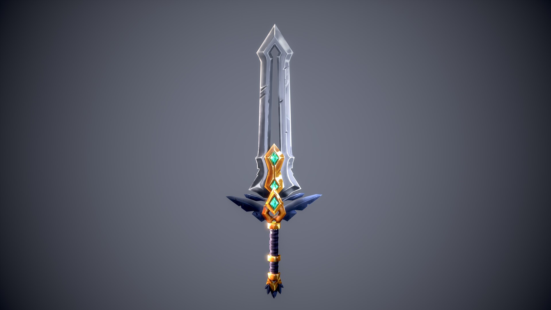 ArtStation - game asset weapon