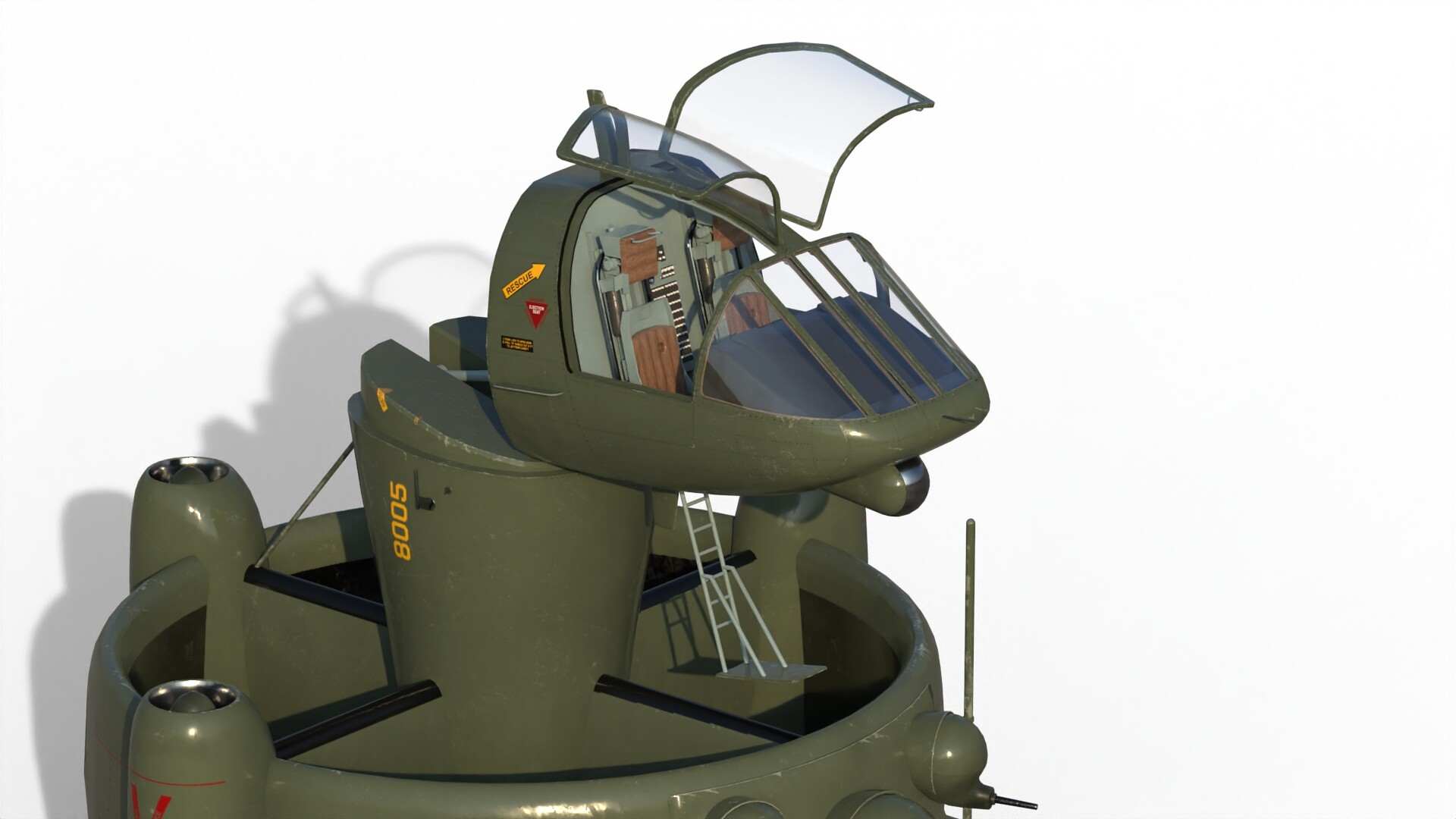 Tim Samedov - Convair model 49 3D model