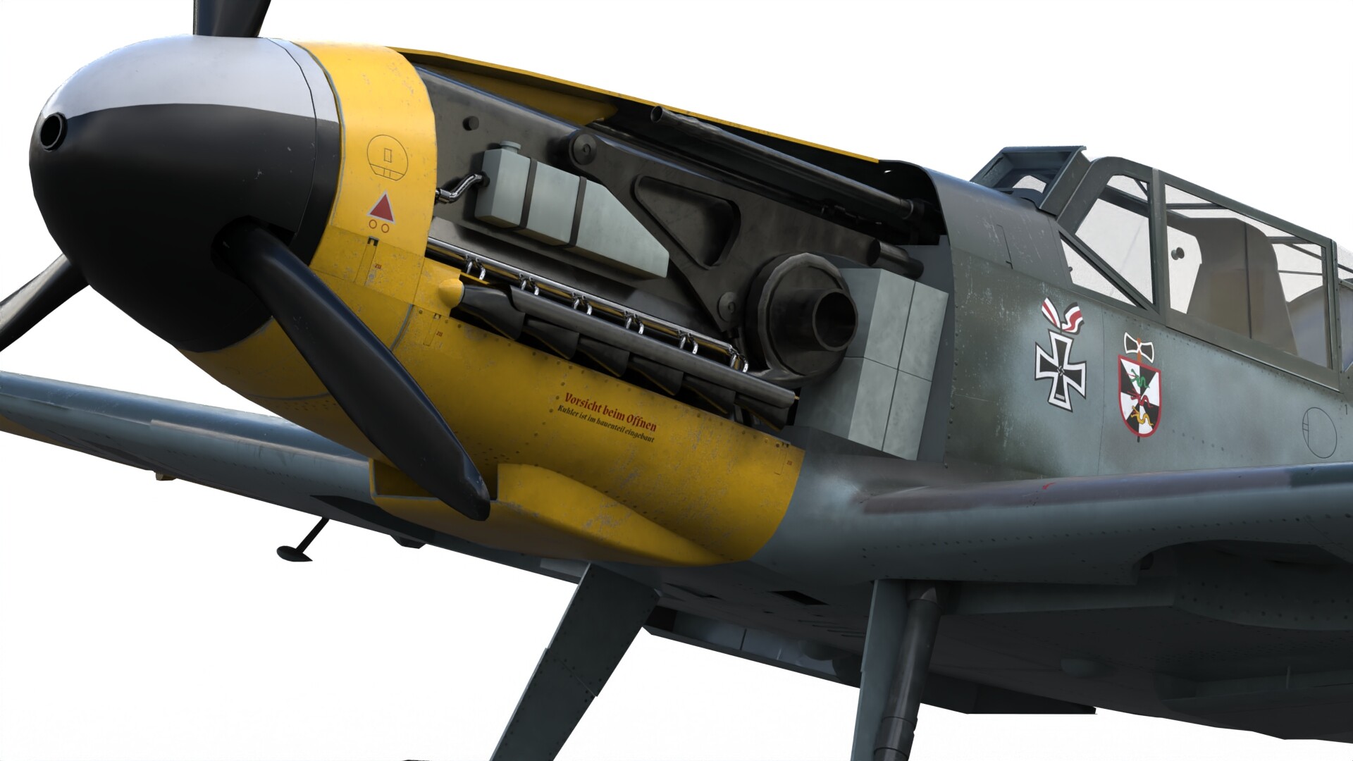 Tim Samedov - Bf 109 f-2 Messerschmitt 3D model