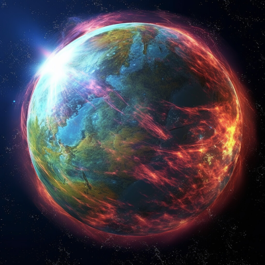 Starseed - Pleiadian Home Planet Erra/Zerra and its Capital Arjuna