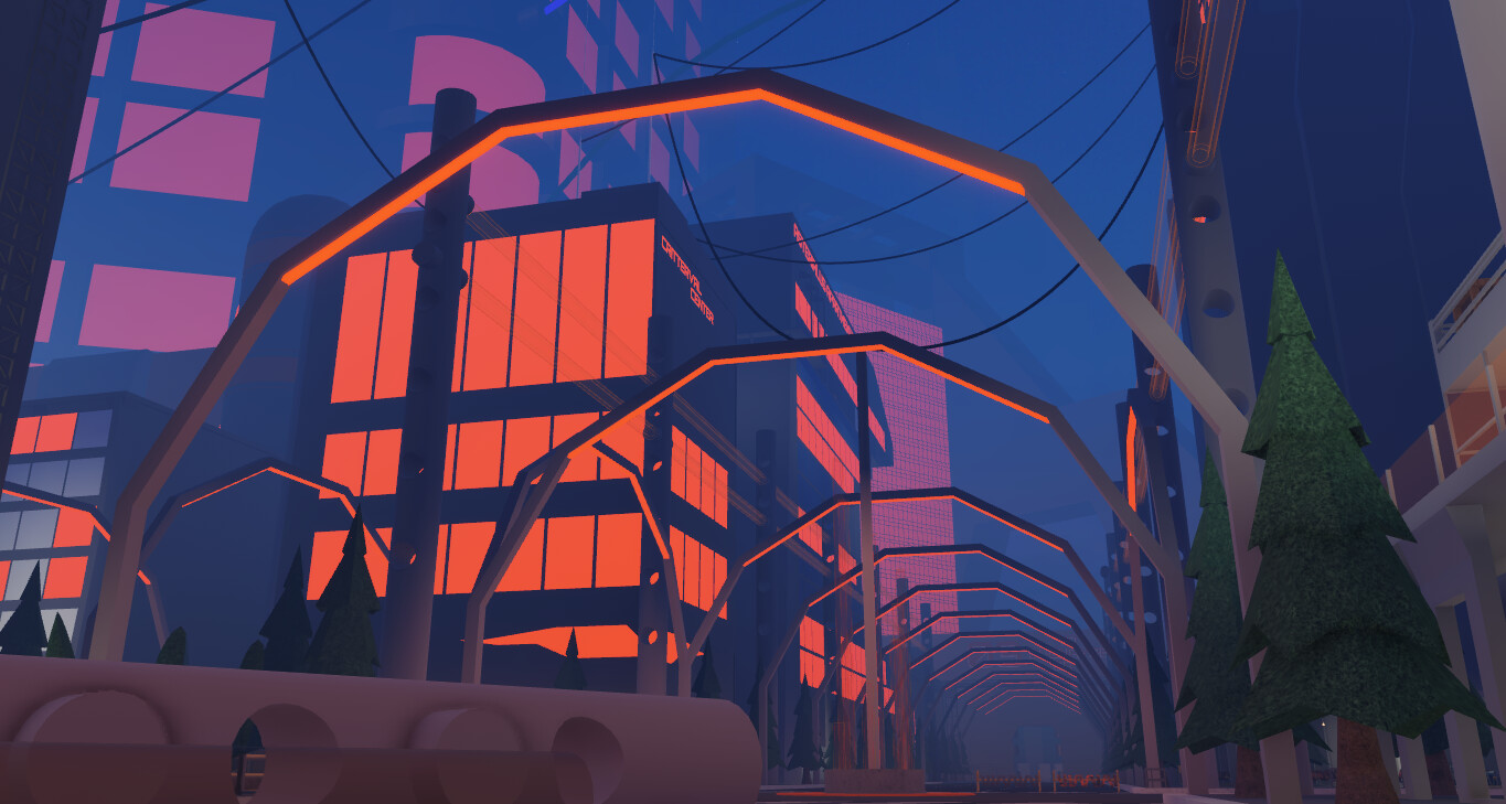 ArtStation - Asterial City - Roblox Map