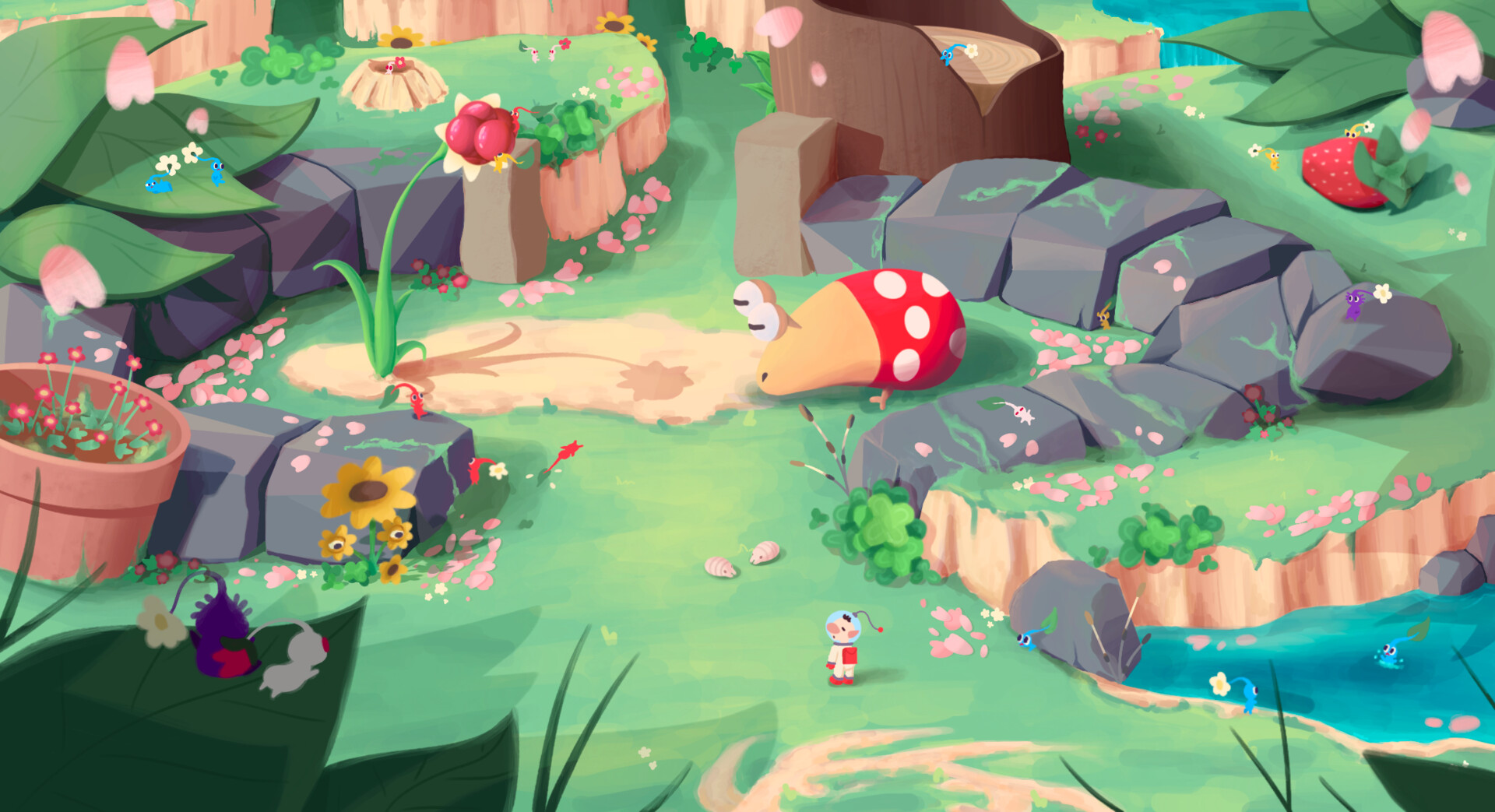 ArtStation - Awakening Wood - Pikmin 2