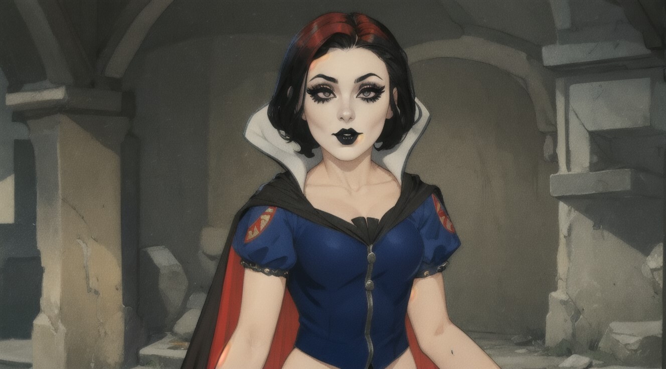 Disney Characters Gone Goth