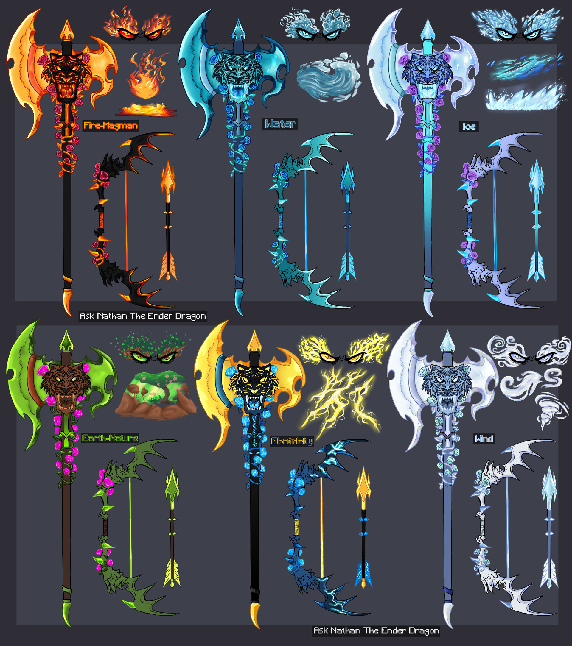 ArtStation - Power Elements