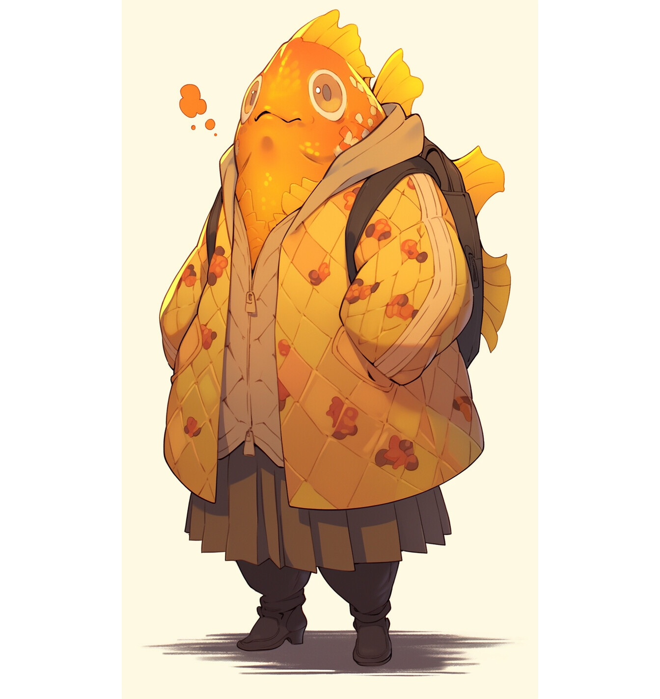 Butokki - Humanoid Fish Character _ 20230730